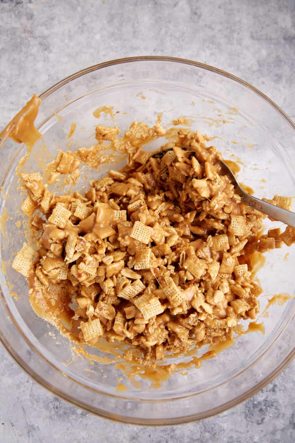 No-Bake Homemade Cereal Bars with Chex Cereal - Butter & Baggage