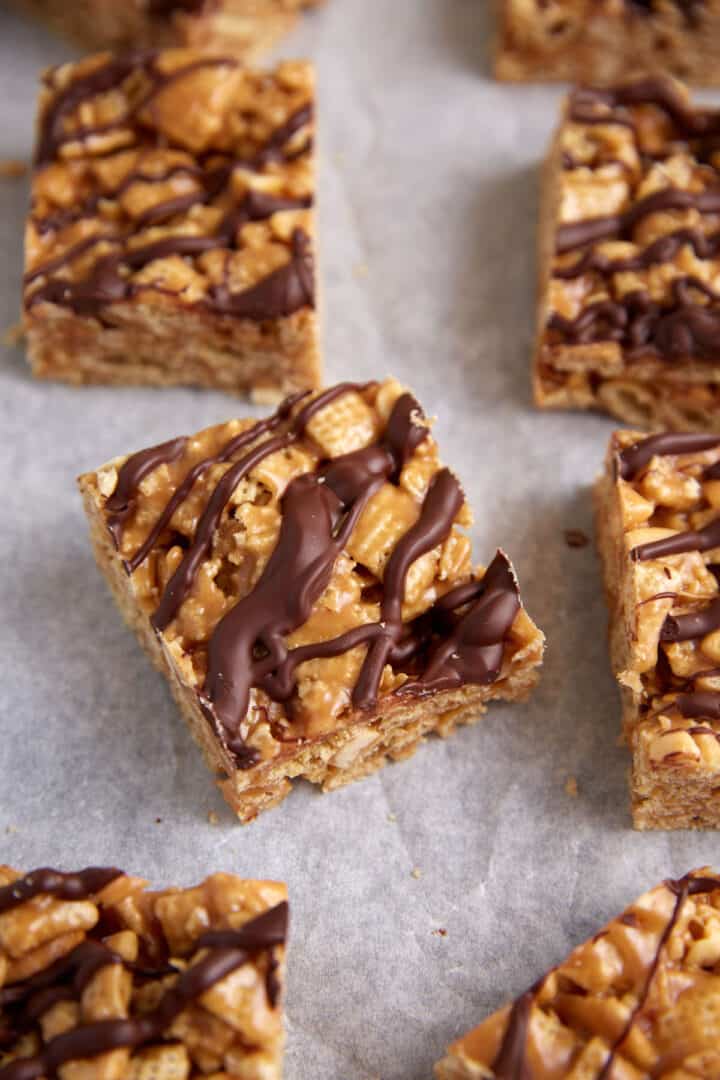 No-Bake Homemade Cereal Bars with Chex Cereal - Butter & Baggage