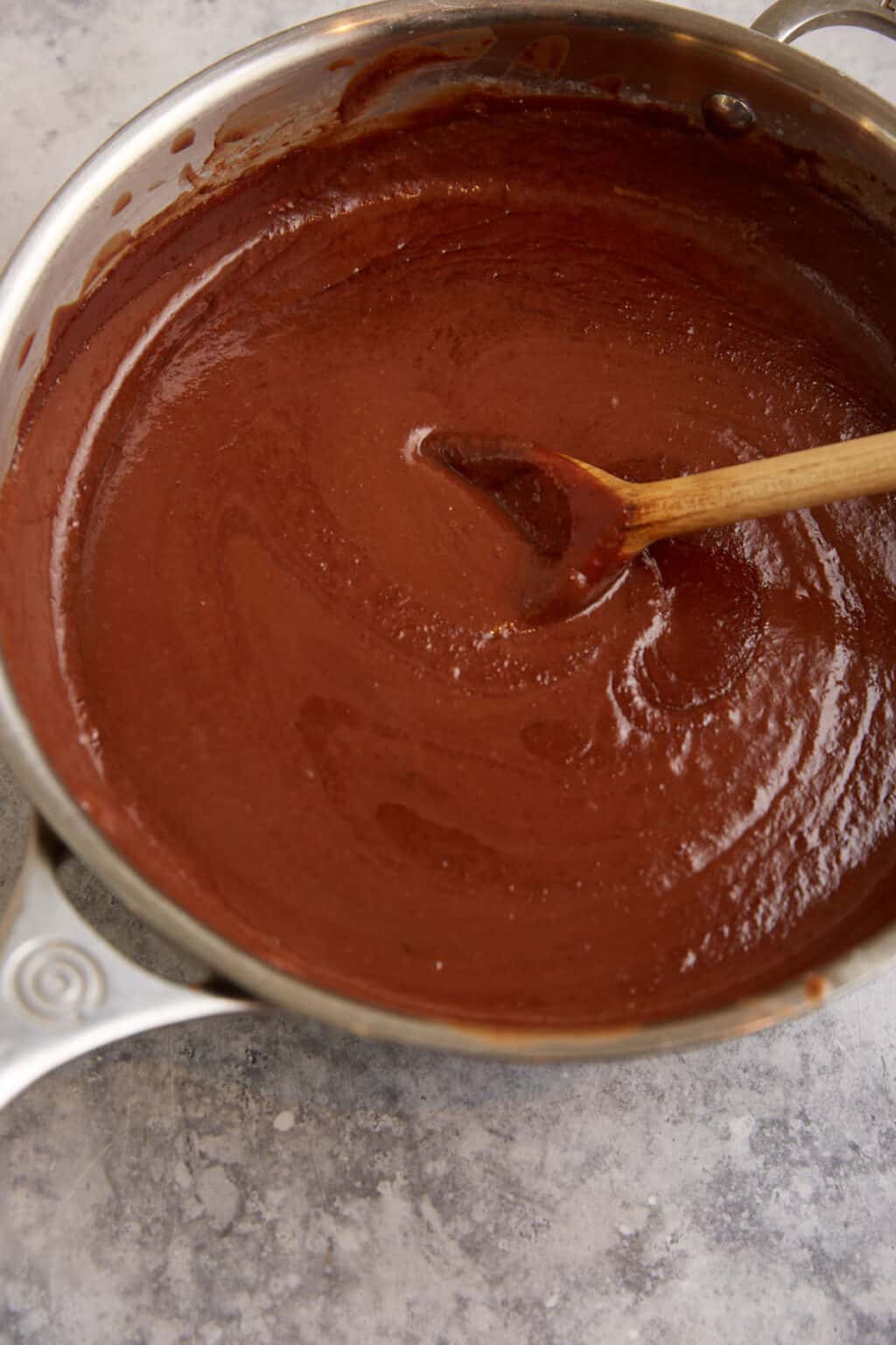 Homemade Creamy Chocolate Pudding - Made From Scratch - Butter & Baggage