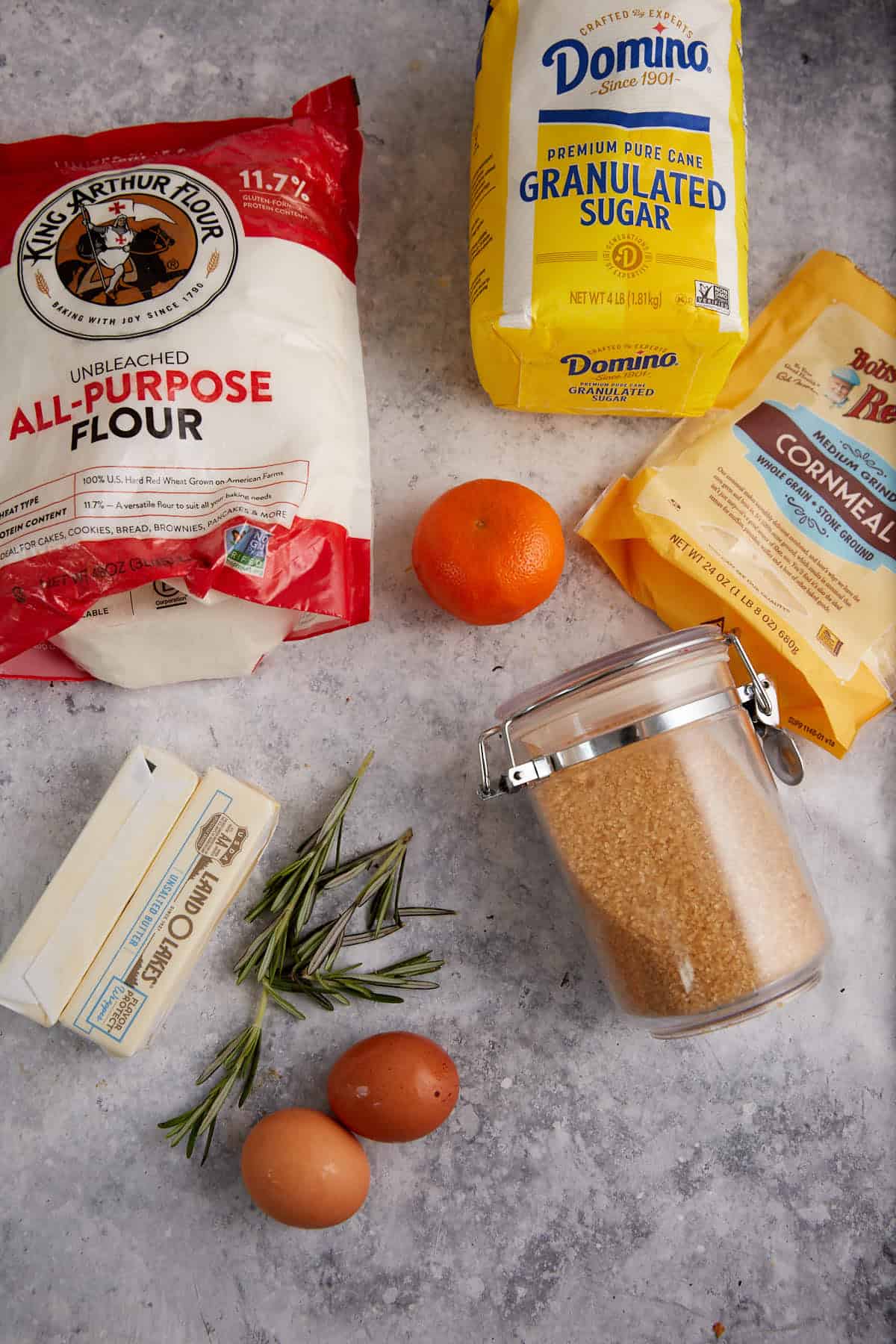 Buttery Orange Rosemary Shortbread Cookies - Easy Southern Desserts