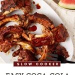 Tender & Juicy Coca-Cola Marinated Ribs (4-Ingredient Slow Cooker ...