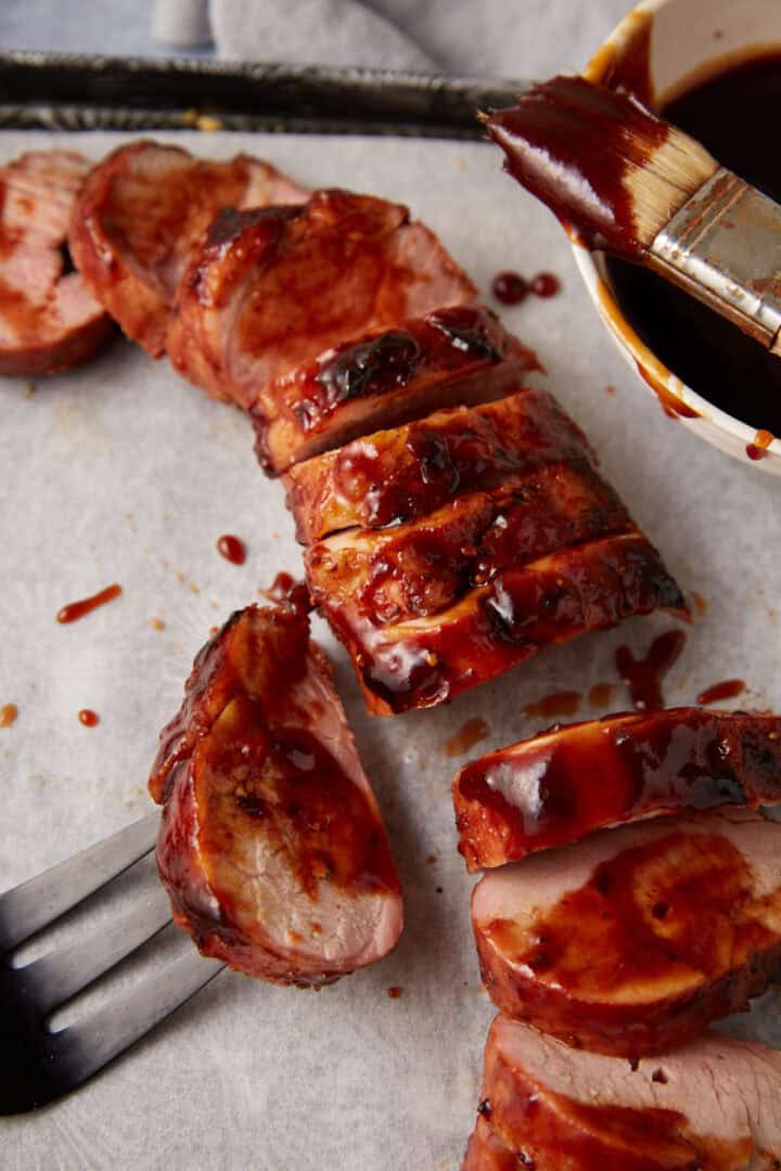 Grilled BBQ Pork Tenderloin - Butter & Baggage