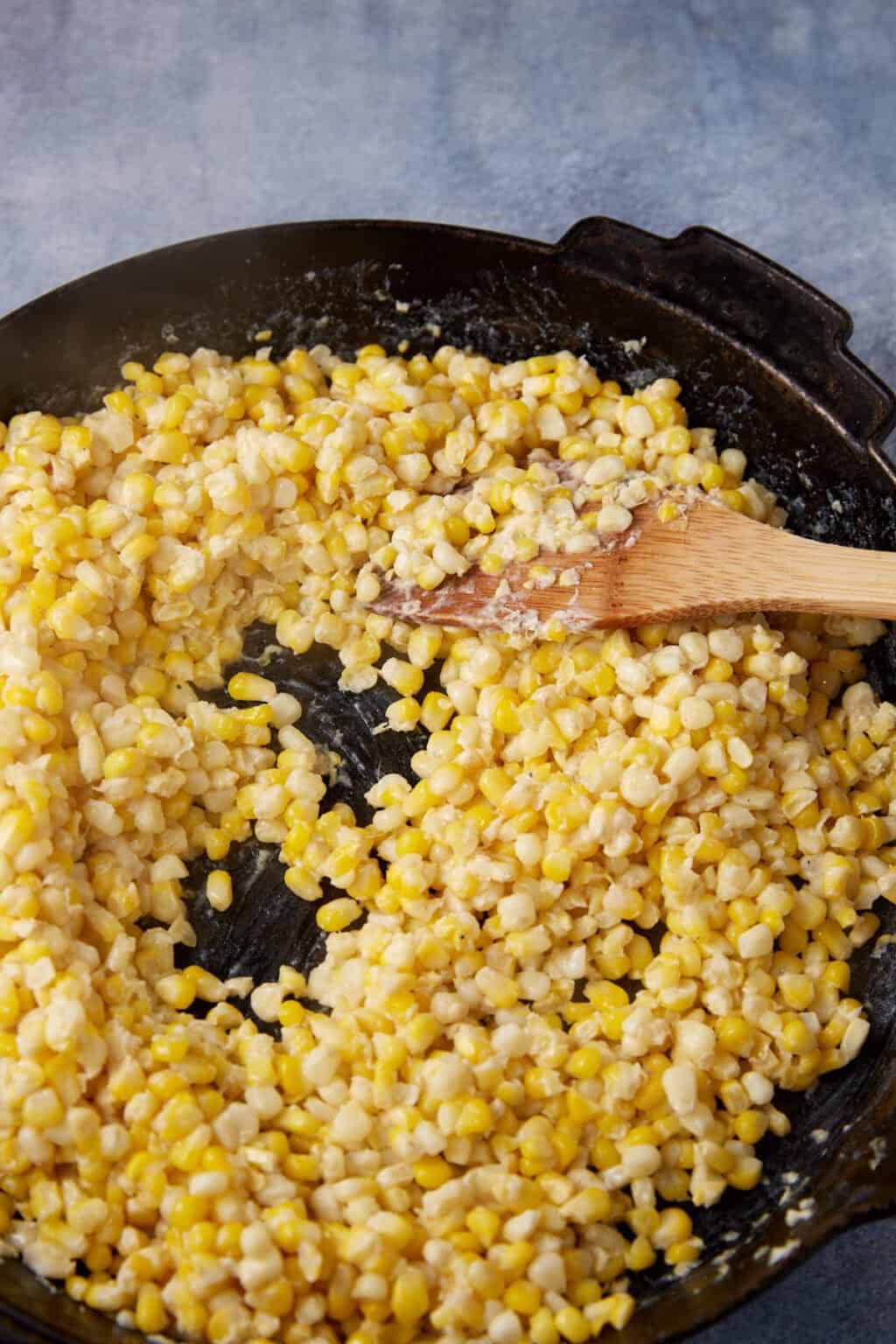 Super Creamy Skillet Creamed Corn - Butter & Baggage