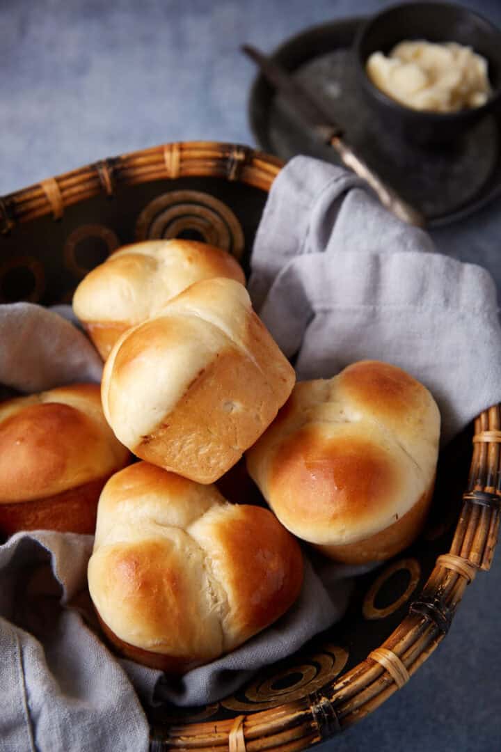 Fluffy Brioche Rolls Recipe - Butter & Baggage