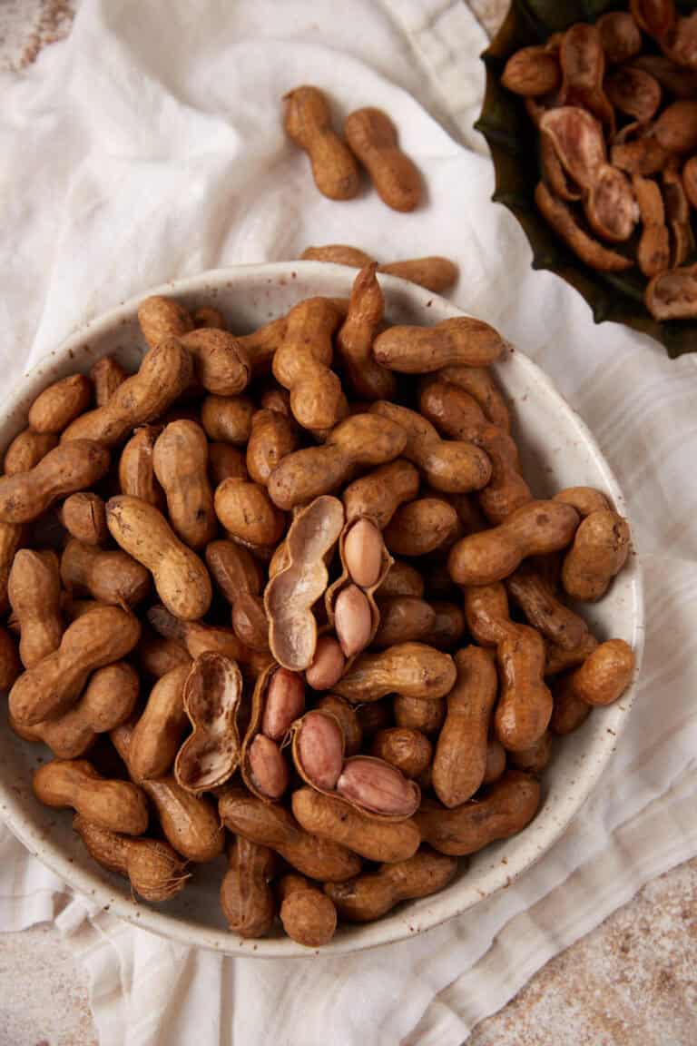 Southern Boiled Peanuts in a Dutch Oven - Butter & Baggage